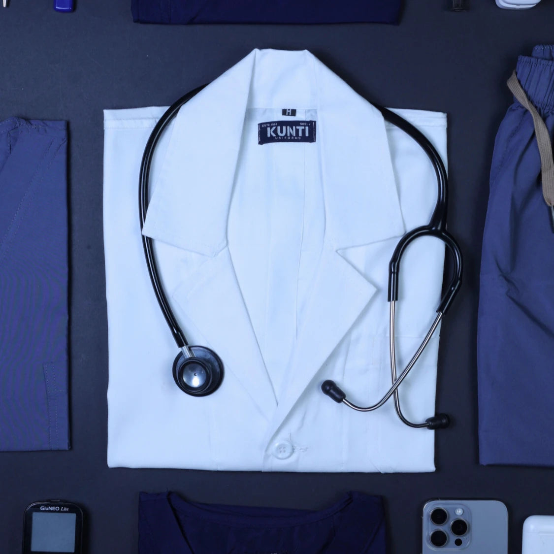 Long Doctor Aprons & Lab Coats – Kunti Uniforms – kunti uniforms